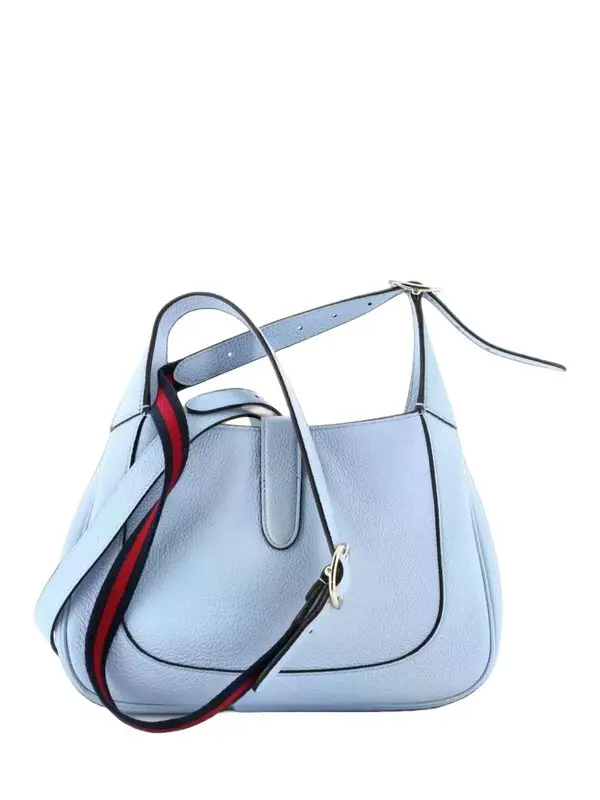 Gucci Jackie 1961 Leather Small Hobo Bag - Blue
