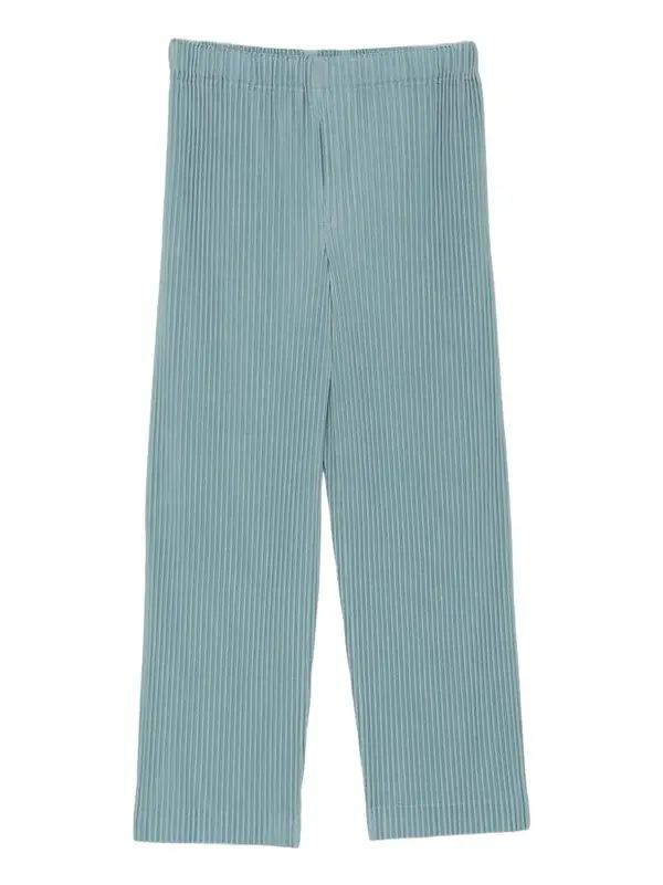 Issey Miyake Pleated Trousers - Blue