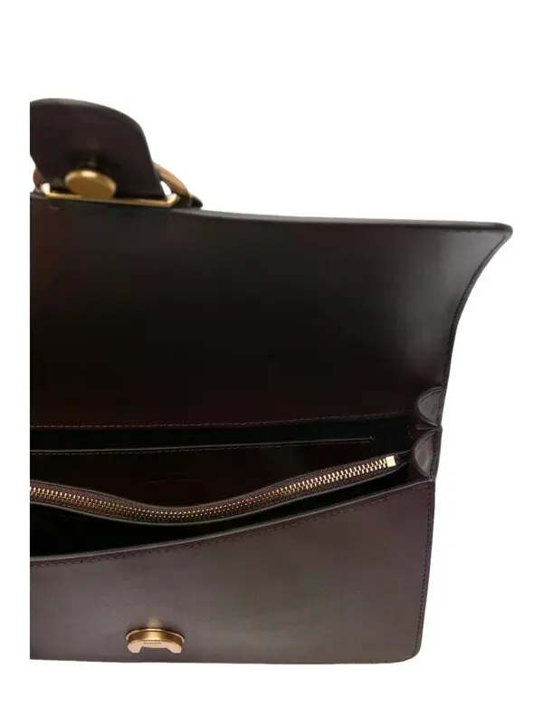Pinko Small Love One Classic Studded Shoulder Bag - Brown