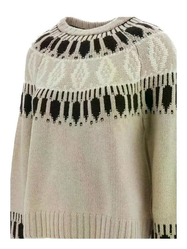 Arch4 Fair Isle Cashmere Sweater - Neutrals