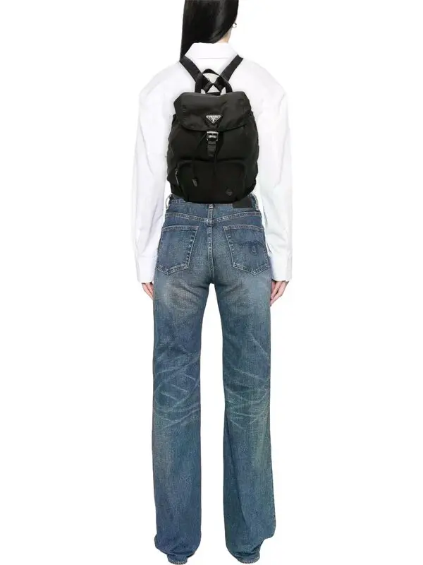 Prada 2000-2013 Tessuto Backpack - Black