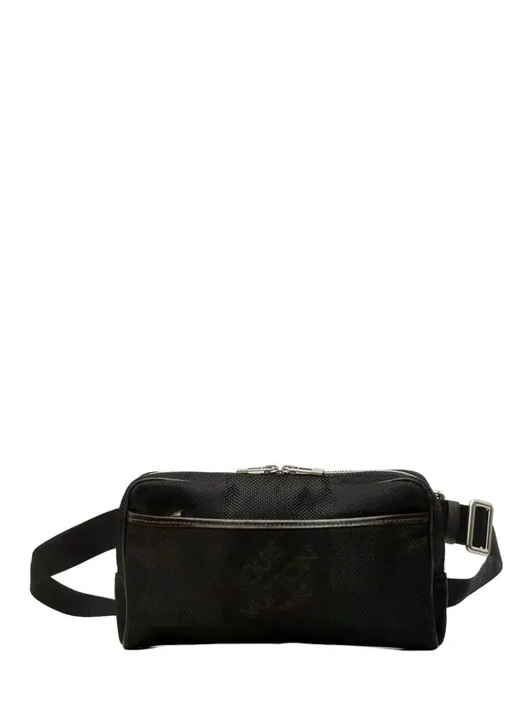 LOUIS VUITTON 2010 Damier Geant Acrobat Belt Bag - Black
