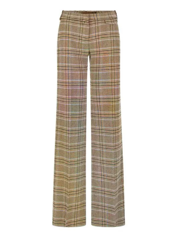 Ermanno Scervino Prince Of Wales Check Trousers - Neutrals