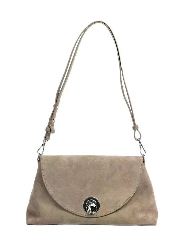 COCCINELLE Medium Nikla Twist-lock Shoulder Bag - Neutrals