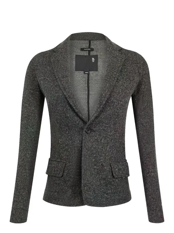 R13 Super Shrunken Blazer - Grey