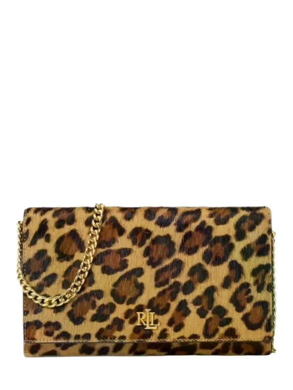 Ralph Lauren Medium Adair Ii Leopard-print Crossbody Bag - Neutrals