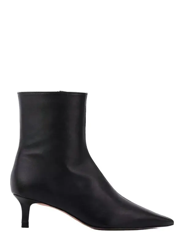 TORAL SHOES Tamara Pointed-toe Ankle Boots - Black