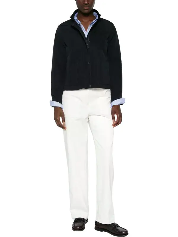 Aspesi Patch-pocket Straight-leg Trousers - Neutrals