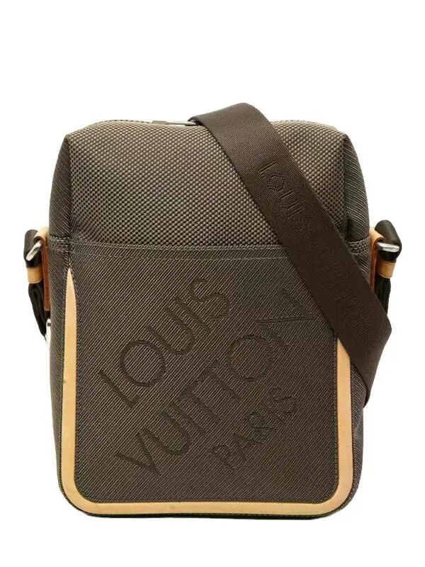 LOUIS VUITTON 2006 Damier Geant Citadin Crossbody Bag - Brown