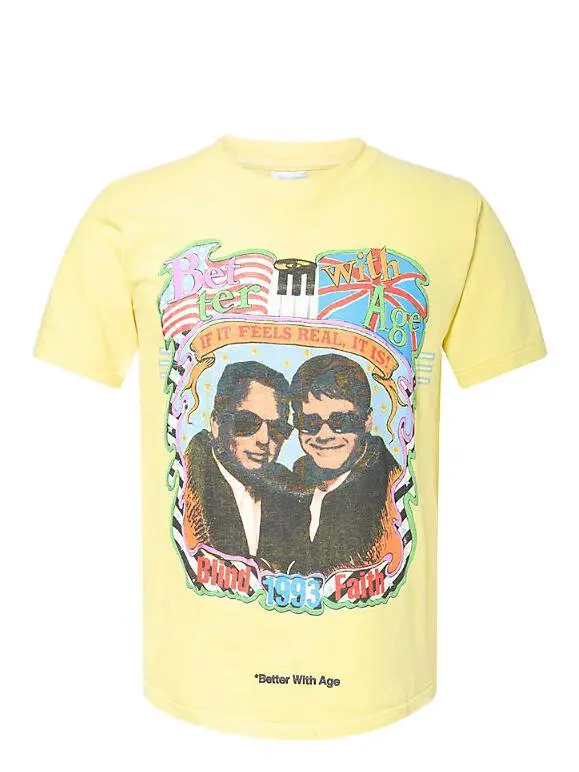 BETTER WITH AGE Reali Vintage Graphic Cotton T-shirt - Multi