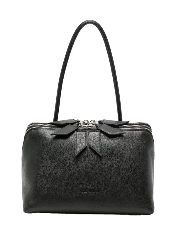 Attico Laltra Di Milano Leather Tote Bag - Black