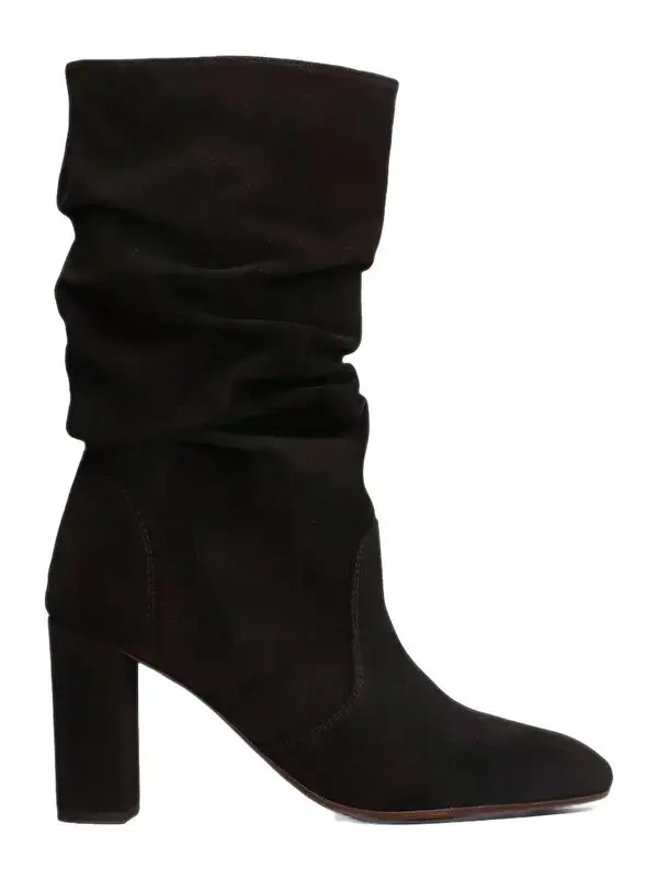Chie Mihara Eychel Slouchy Suede Boots - Brown