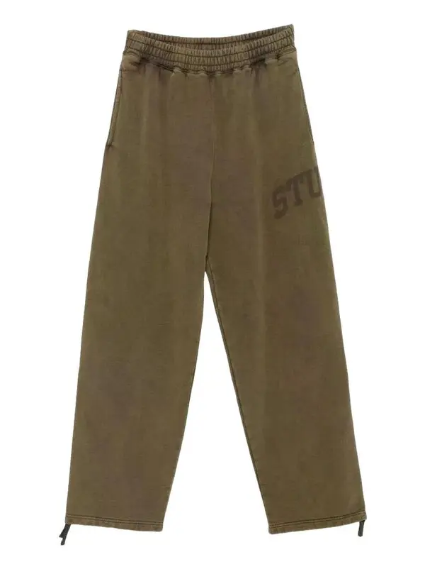 StÜssy Logo-print Track Pants - Brown