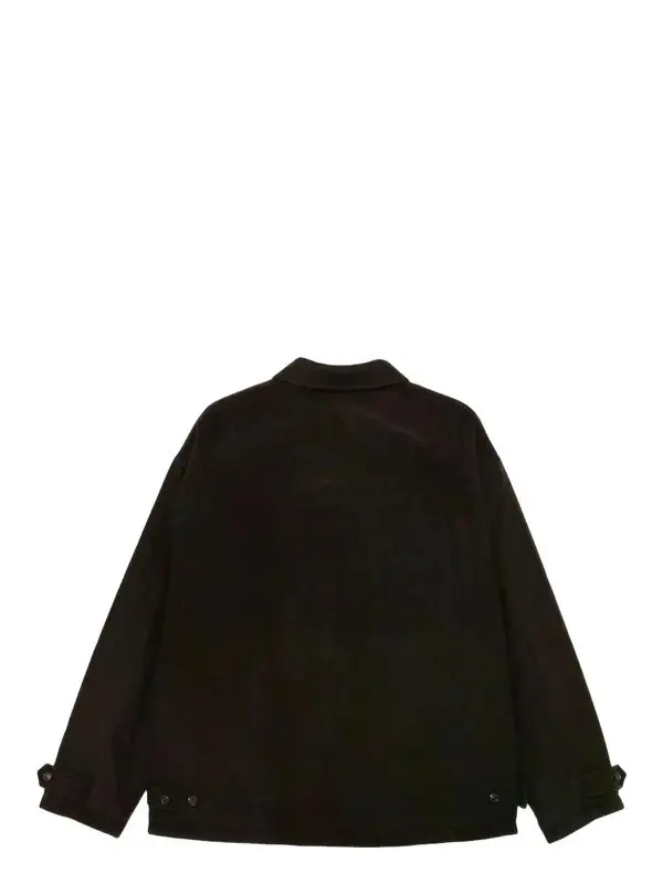 Comme Des Garçons Zip-fastening Jacket - Brown