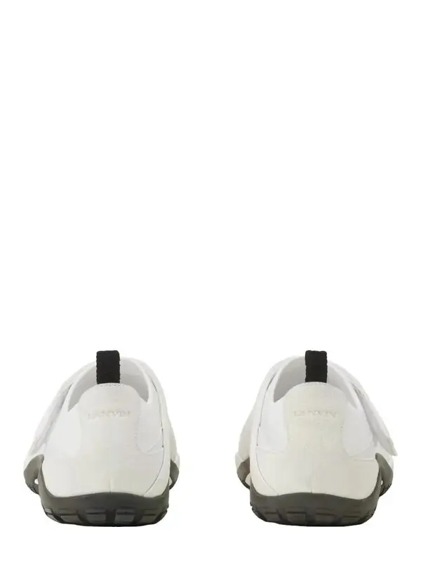 LANVIN Strap-panelled Sneakers - White