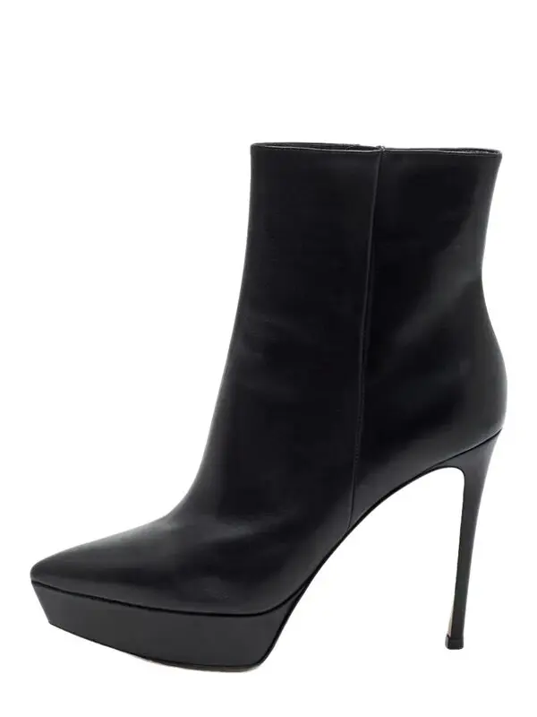 GIANVITO ROSSI Dasha Platform Ankle Boots - Black