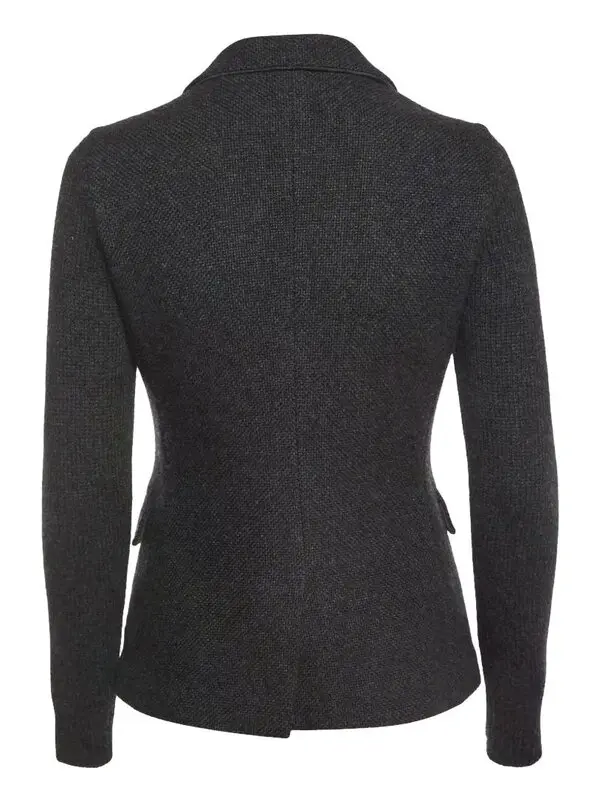 Loro Piana Single-breasted Cashmere Blazer - Grey