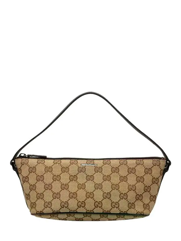 Gucci 2000-2015 Gg Canvas Boat Shoulder Bag - Neutrals