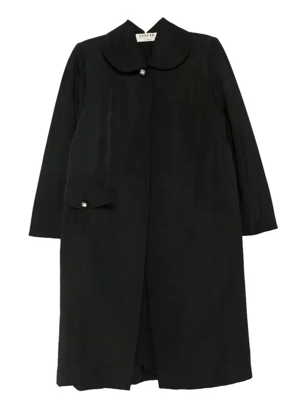 A.N.G.E.L.O. VINTAGE CULT 1950s Peter Pan Collar Coat - Black