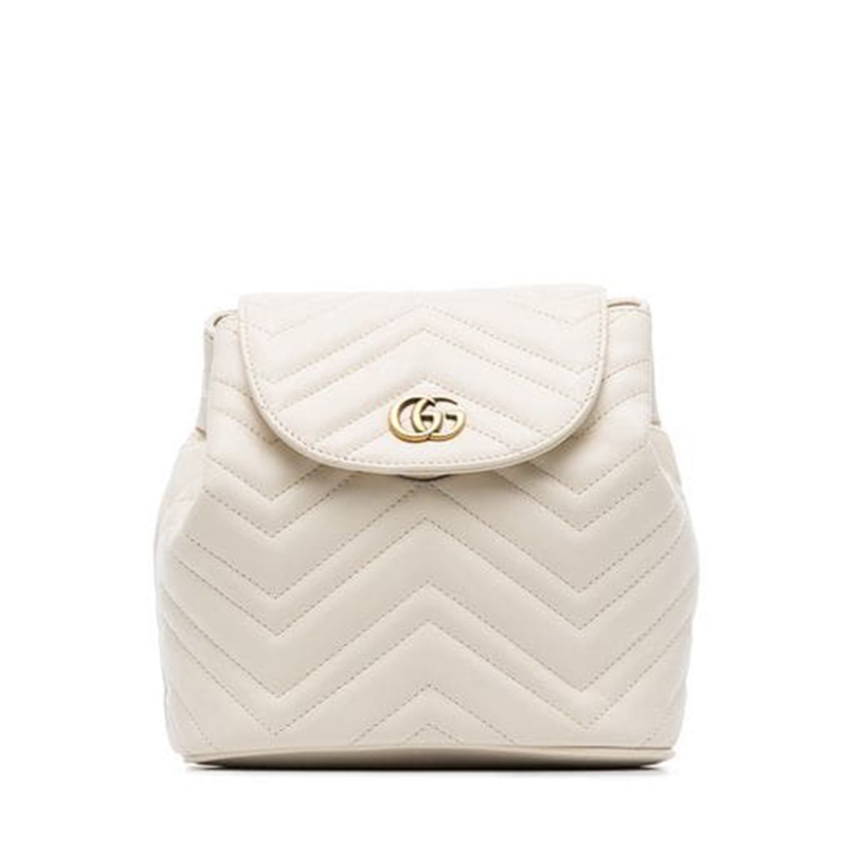 white gucci backpack
