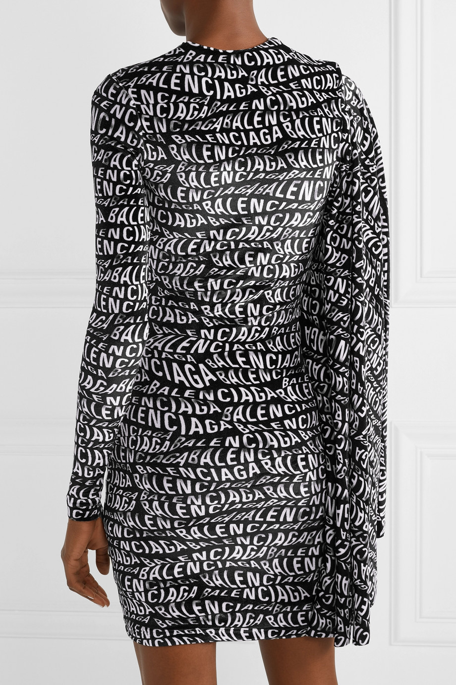 balenciaga sweater dress Angora Knit Cachemire Black Wool Pumps Knitted Size M and a stretch design Balenciaga Navy Blue Wool &