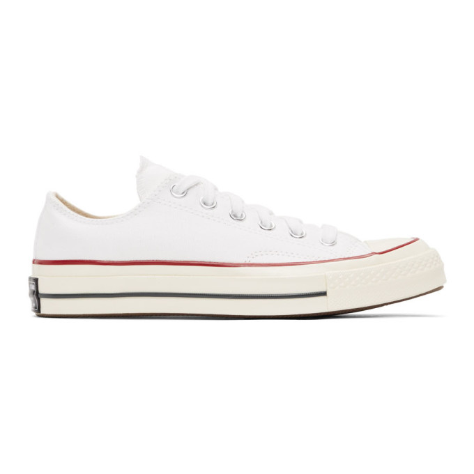 Converse White Leather Pro Ox Sneakers - Editorialist