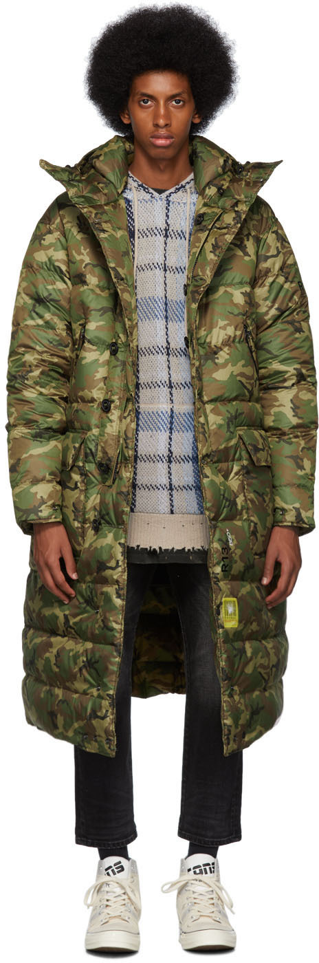 R13 Brumal Edition Down Anorak Coat - Complete Price | Editorialist