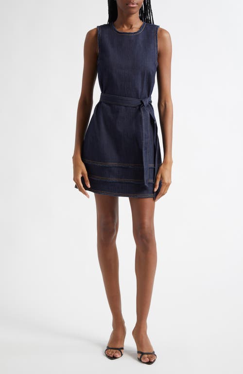 CINQ À SEPT Cinq à Sept Mindie Sleeveless Mini Denim Dress
