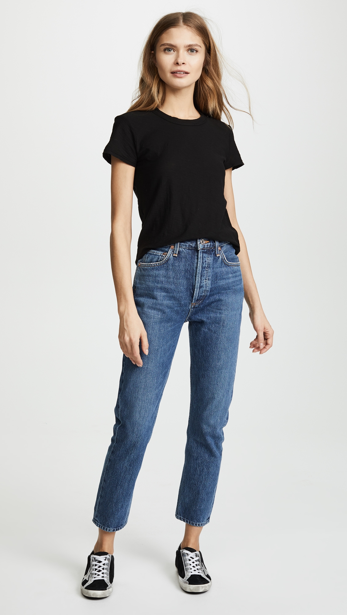 JAMES PERSE Slub Crewneck Tee