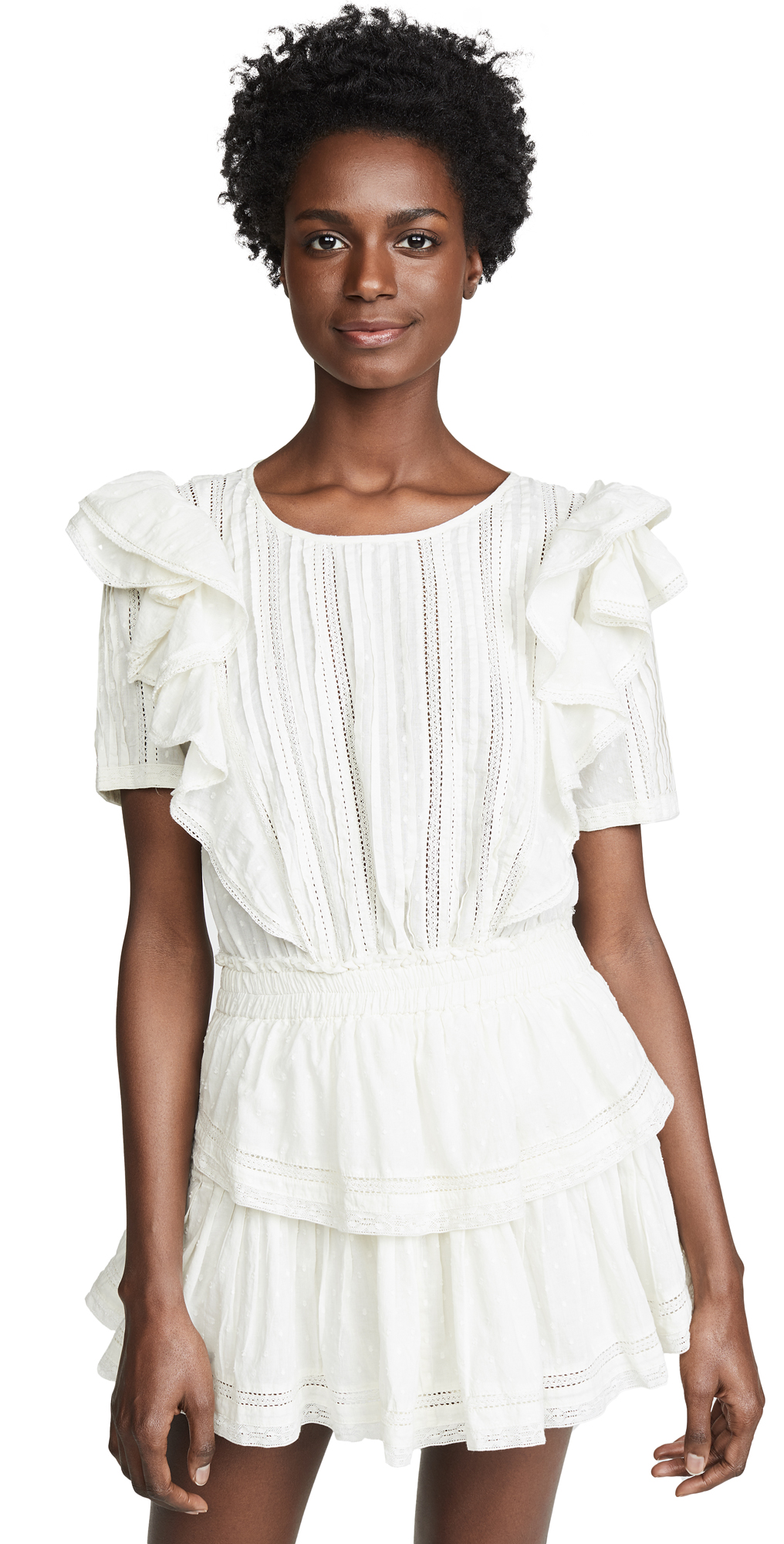 knee length dresses for ladies Loveshackfancy | Natasha Mini Dress | L