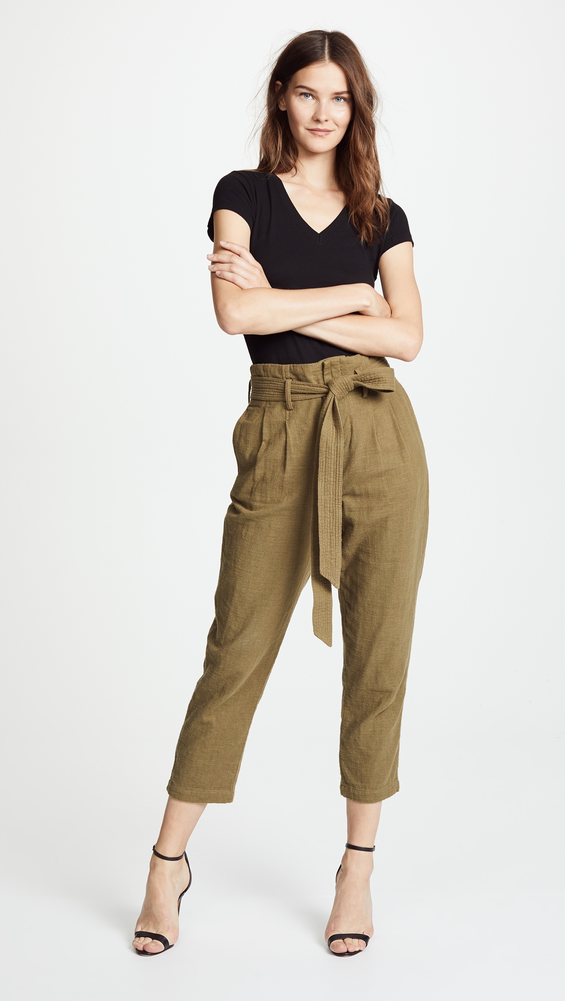 L'AGENCE L'AGENCE Becca V-Neck Tee