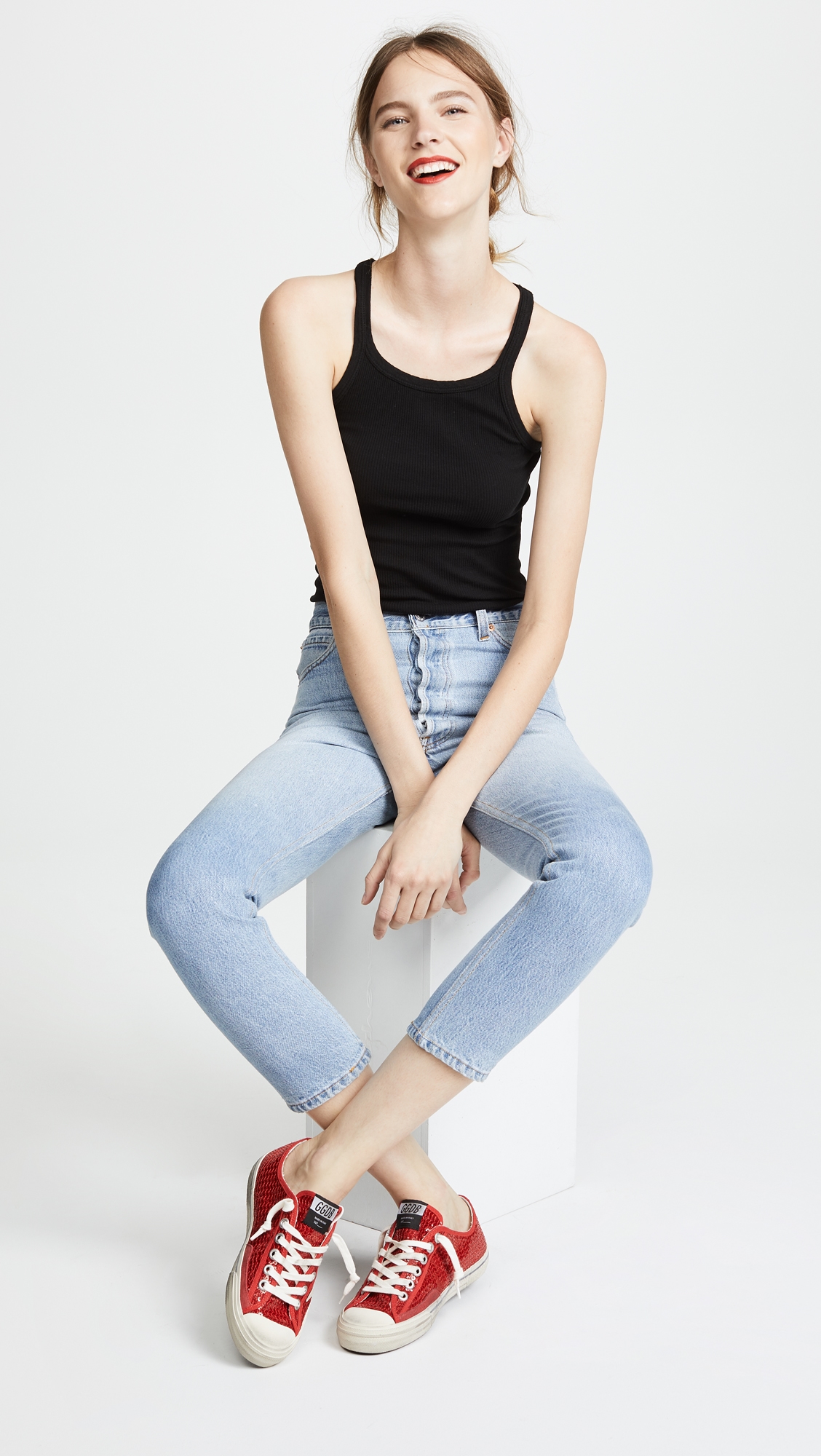 RE/DONE RE/DONE Ribbed Tank