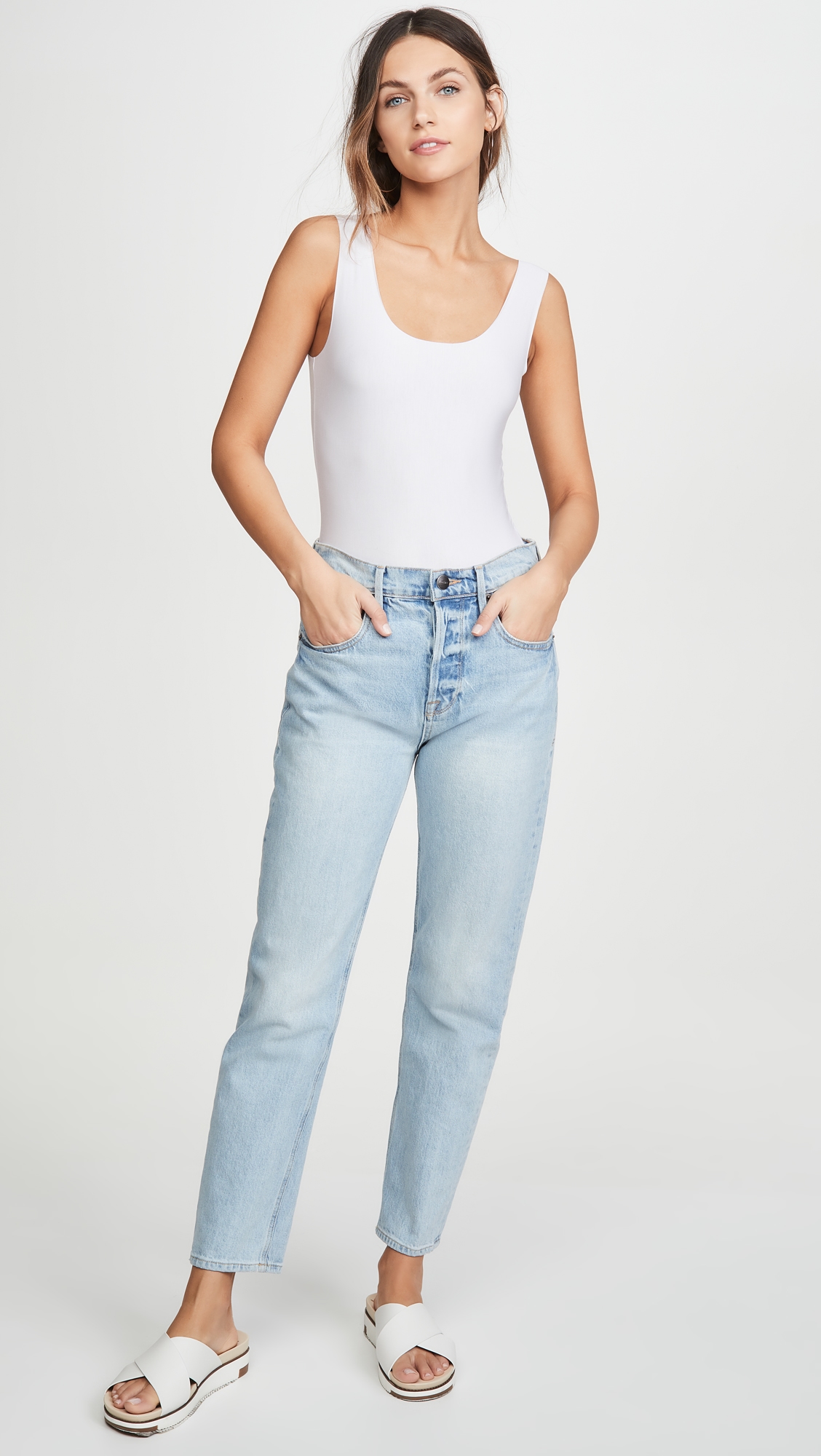 COMMANDO Commando Butter Tank Thong Bodysuit