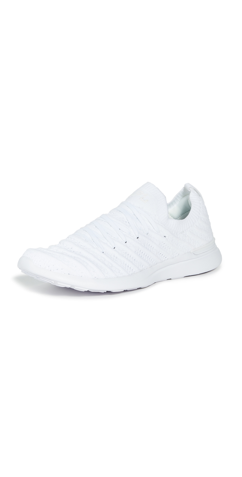 Apl Techloom Wave Sneakers - White/White | Editorialist display picture 3