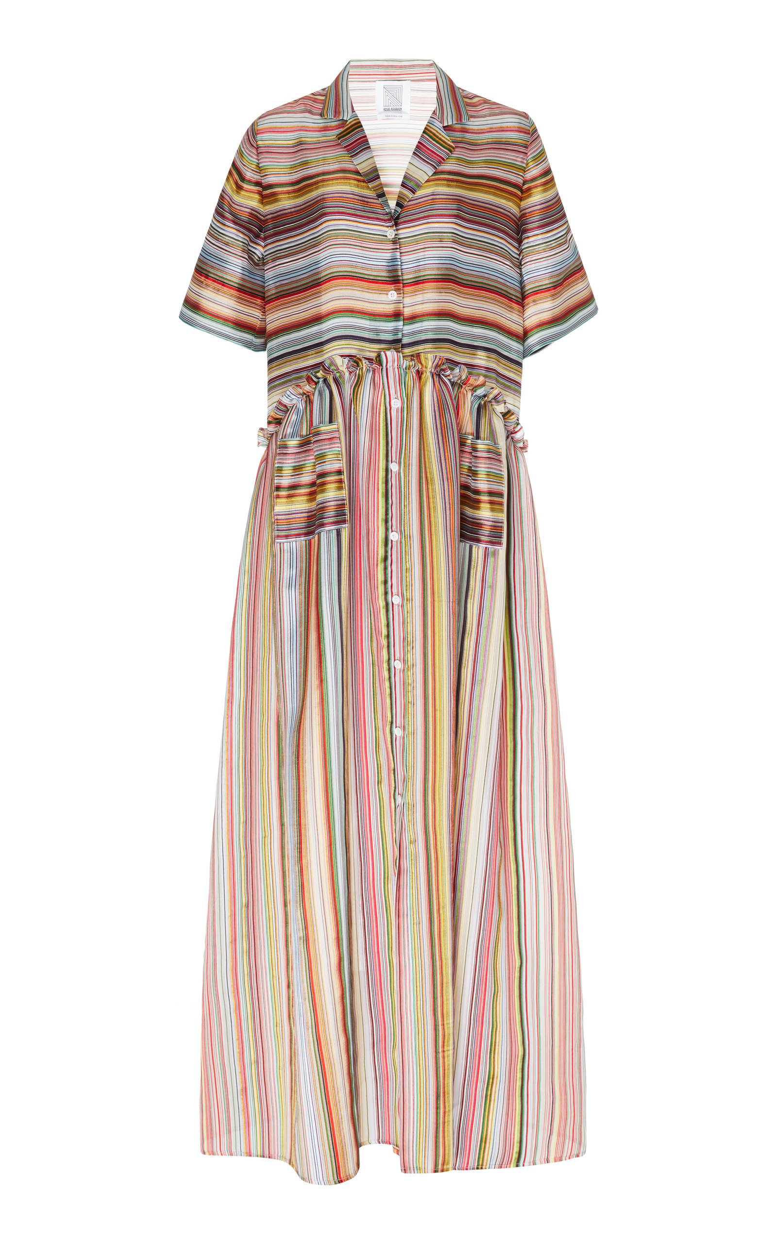 Rosie assoulin striped dress Clearance