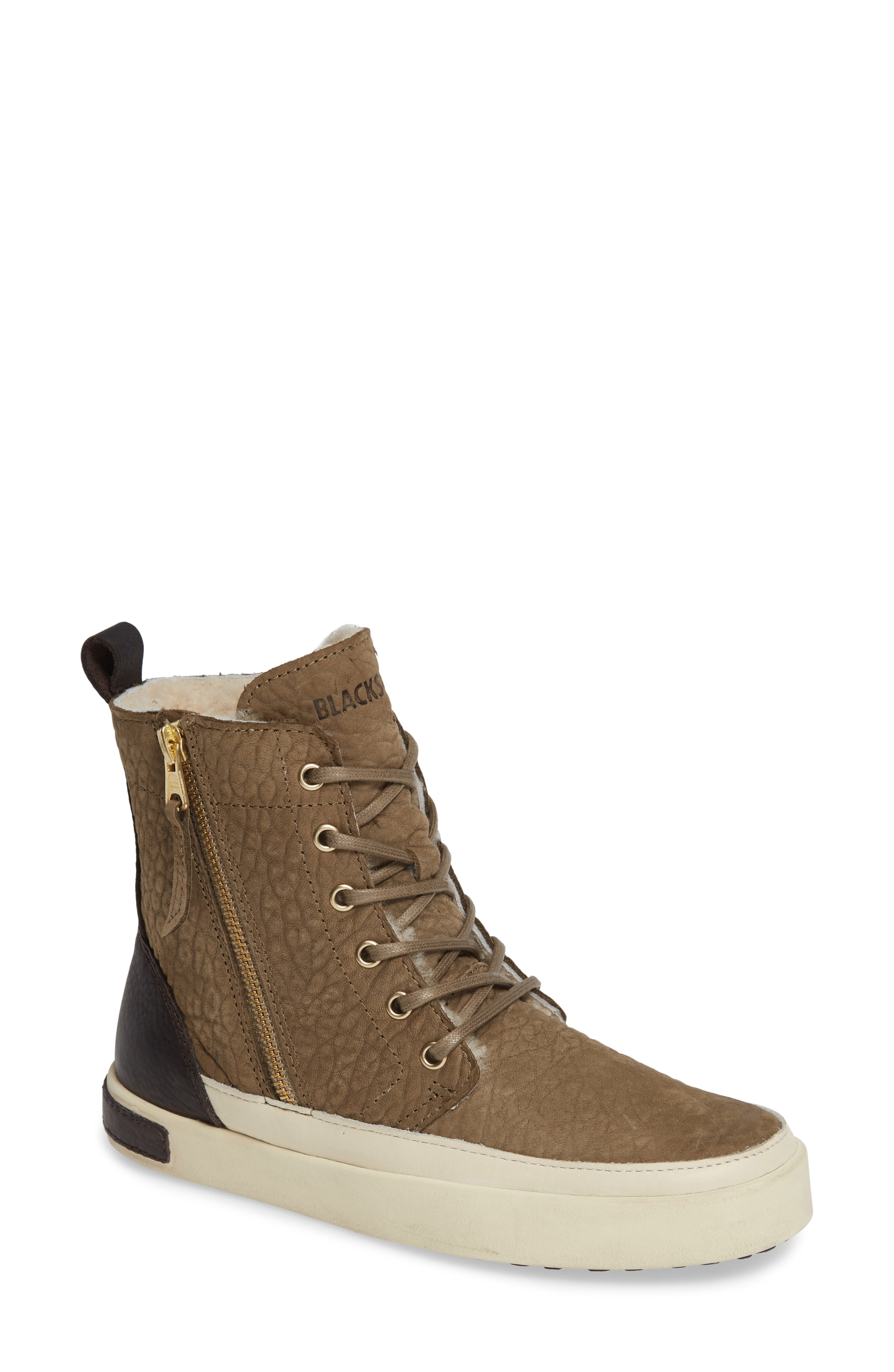 Shearling lined sneaker boot Clearance