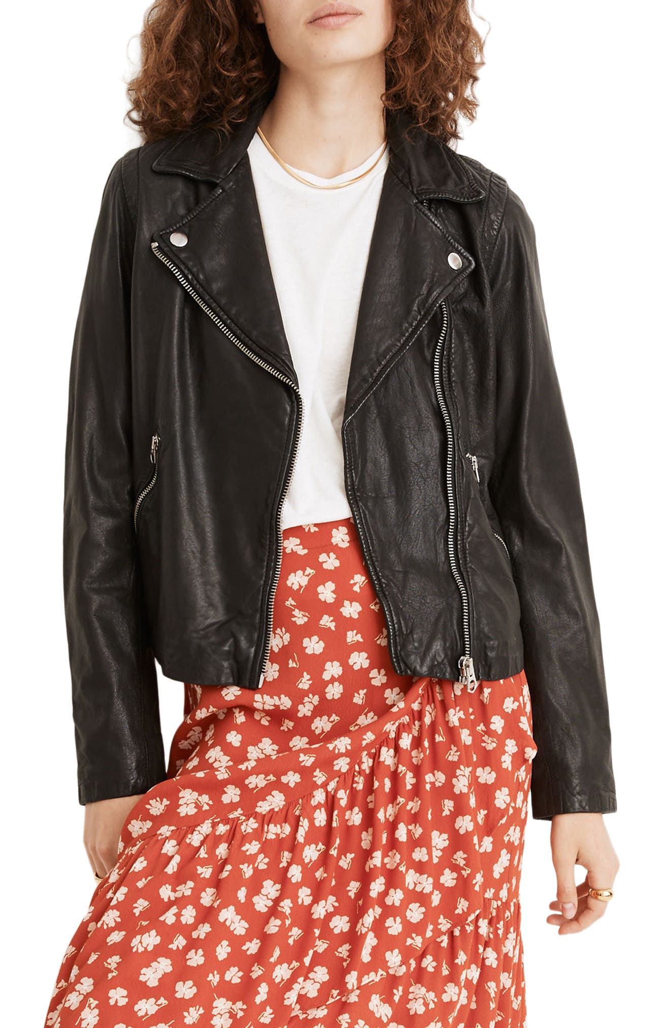 Madewell Washed Leather Jacket