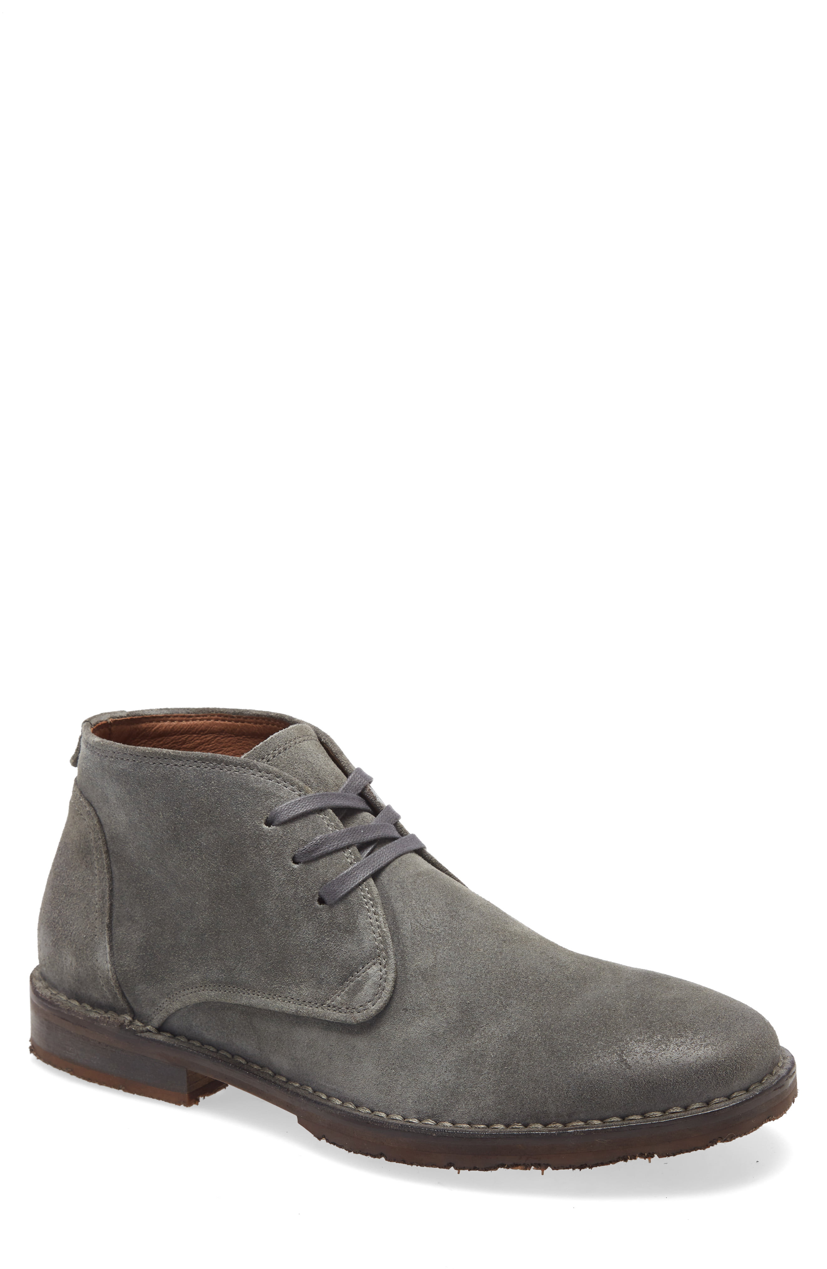 John Varvatos Portland Chukka Boot In Steel Grey - 30% Off  display picture 1