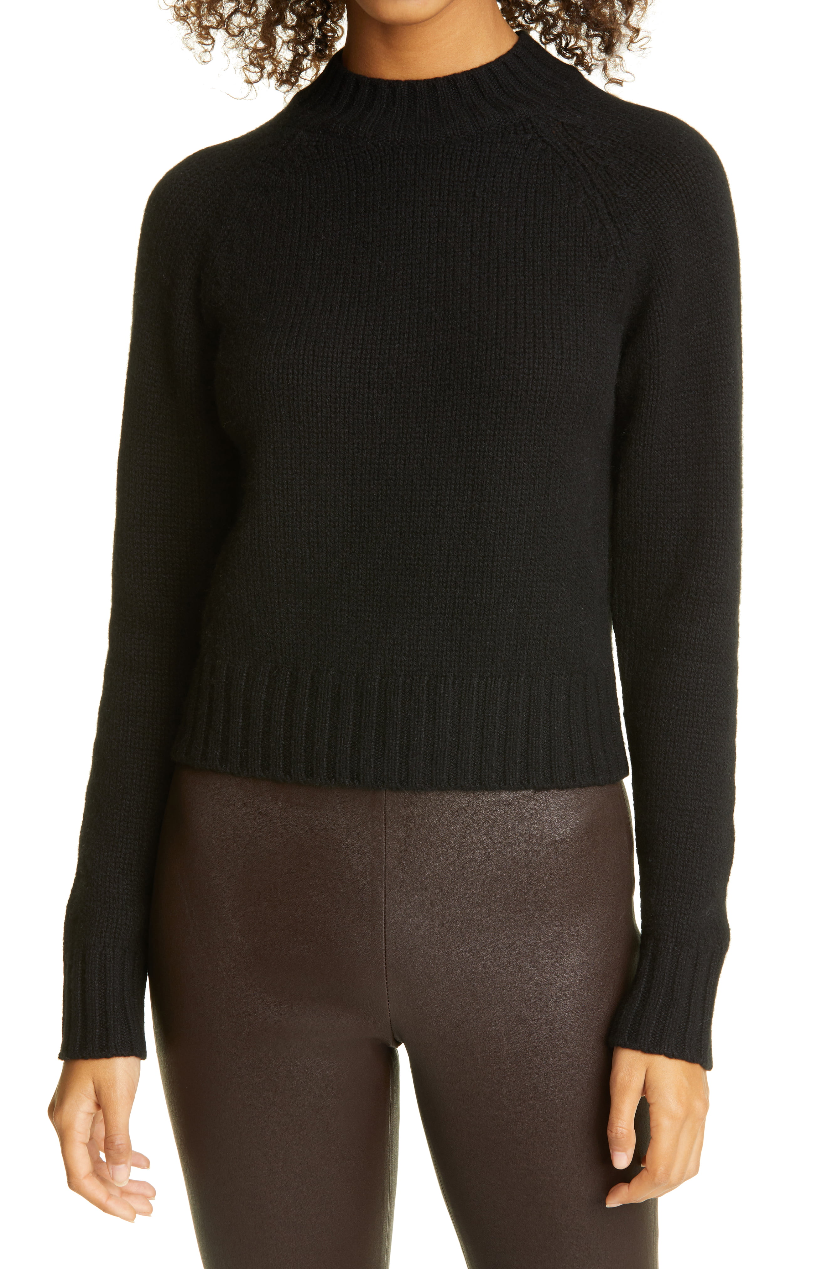 theory mock neck sweater