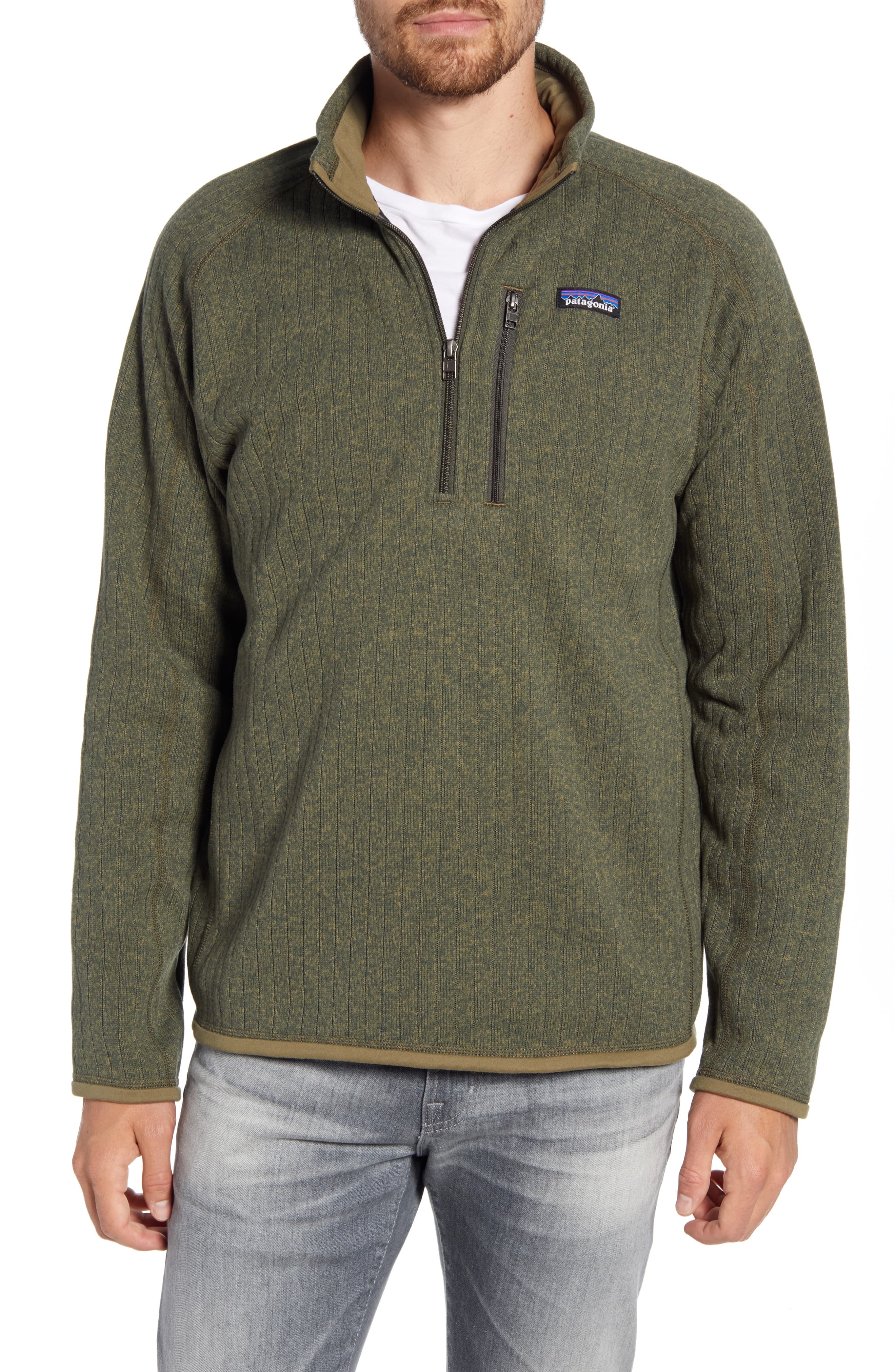 mens patagonia quarter zip