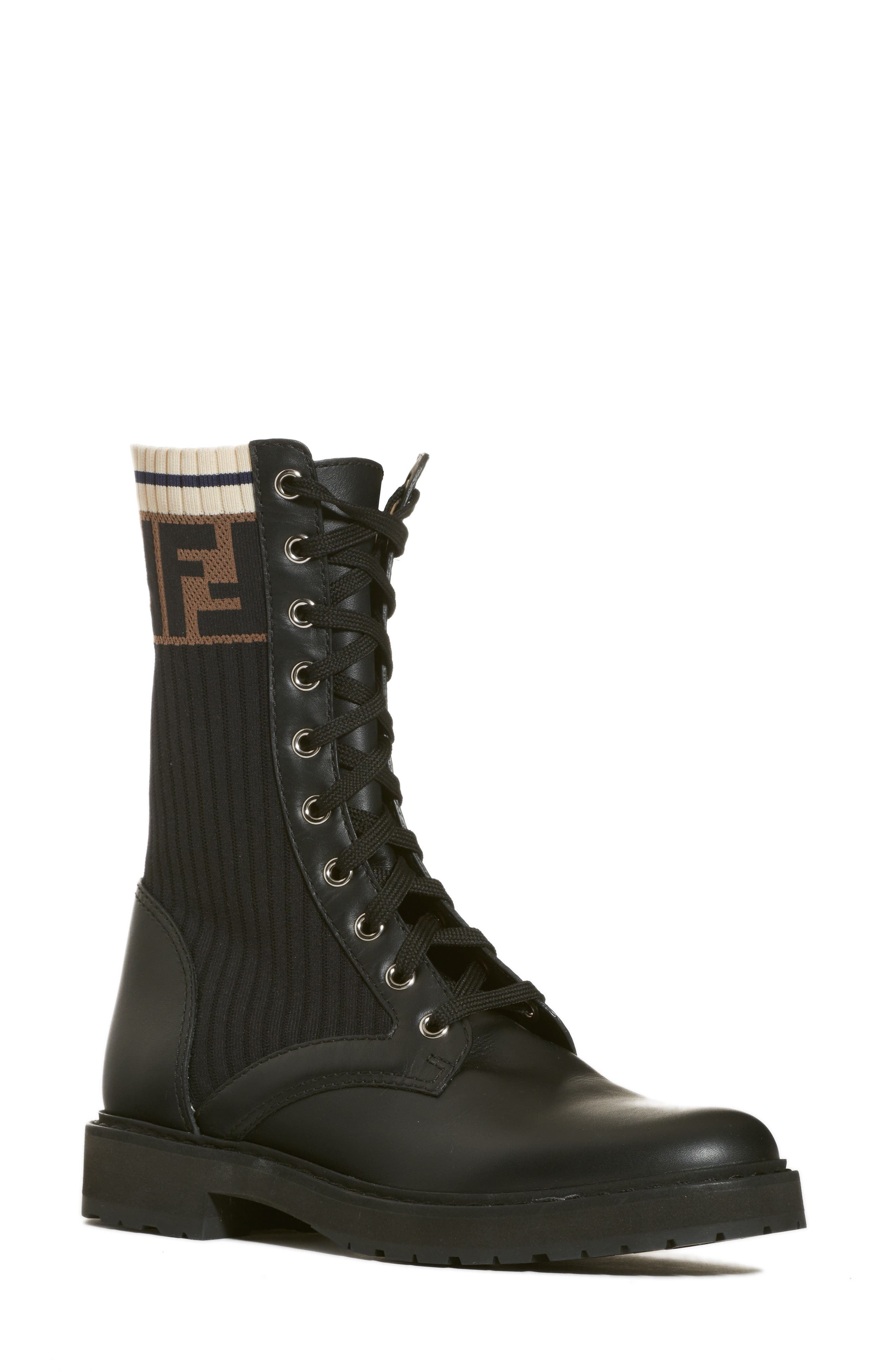 Rockoko chelsea sock combat boot Clearance