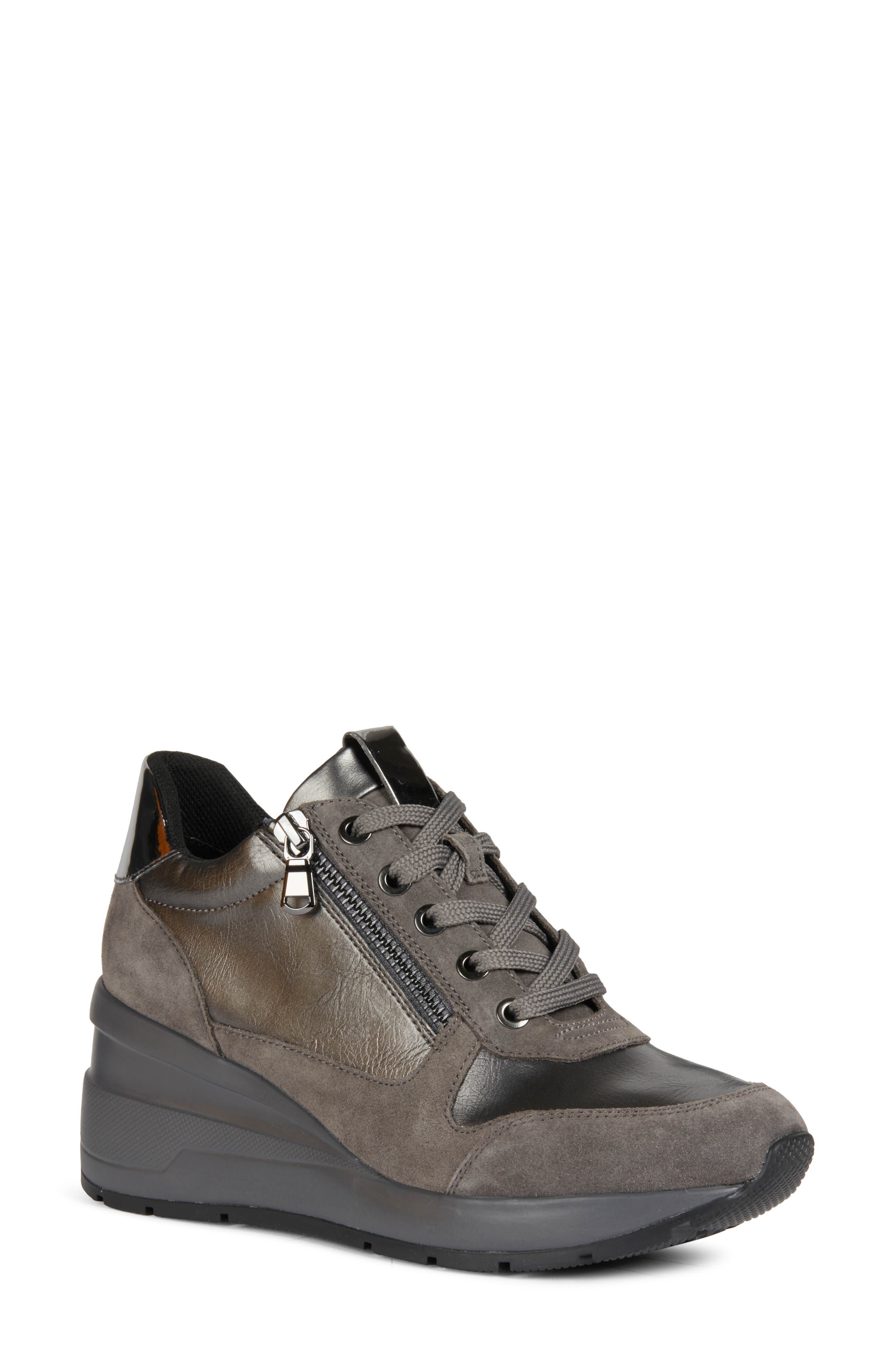 Women's Geox Zosma Wedge Sneaker - Editorialist