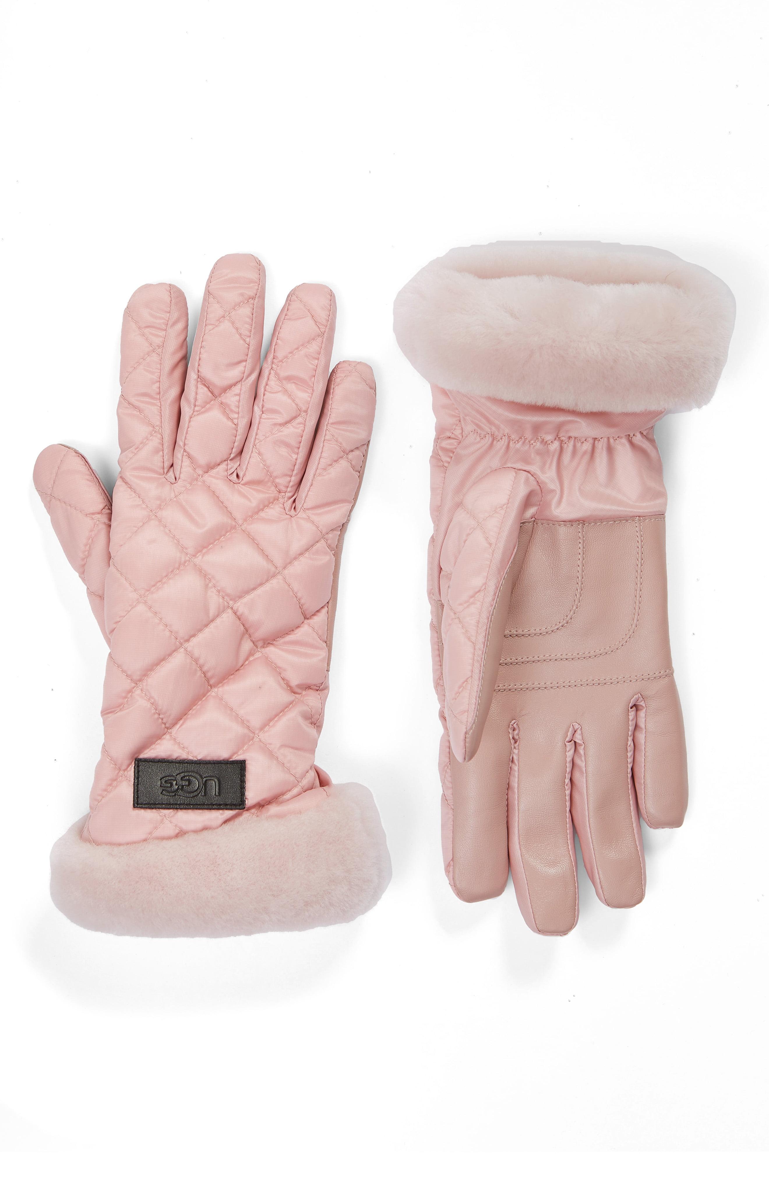 Ugg All Weather Touchscreen Compatible Quilted Gloves With  display picture 2