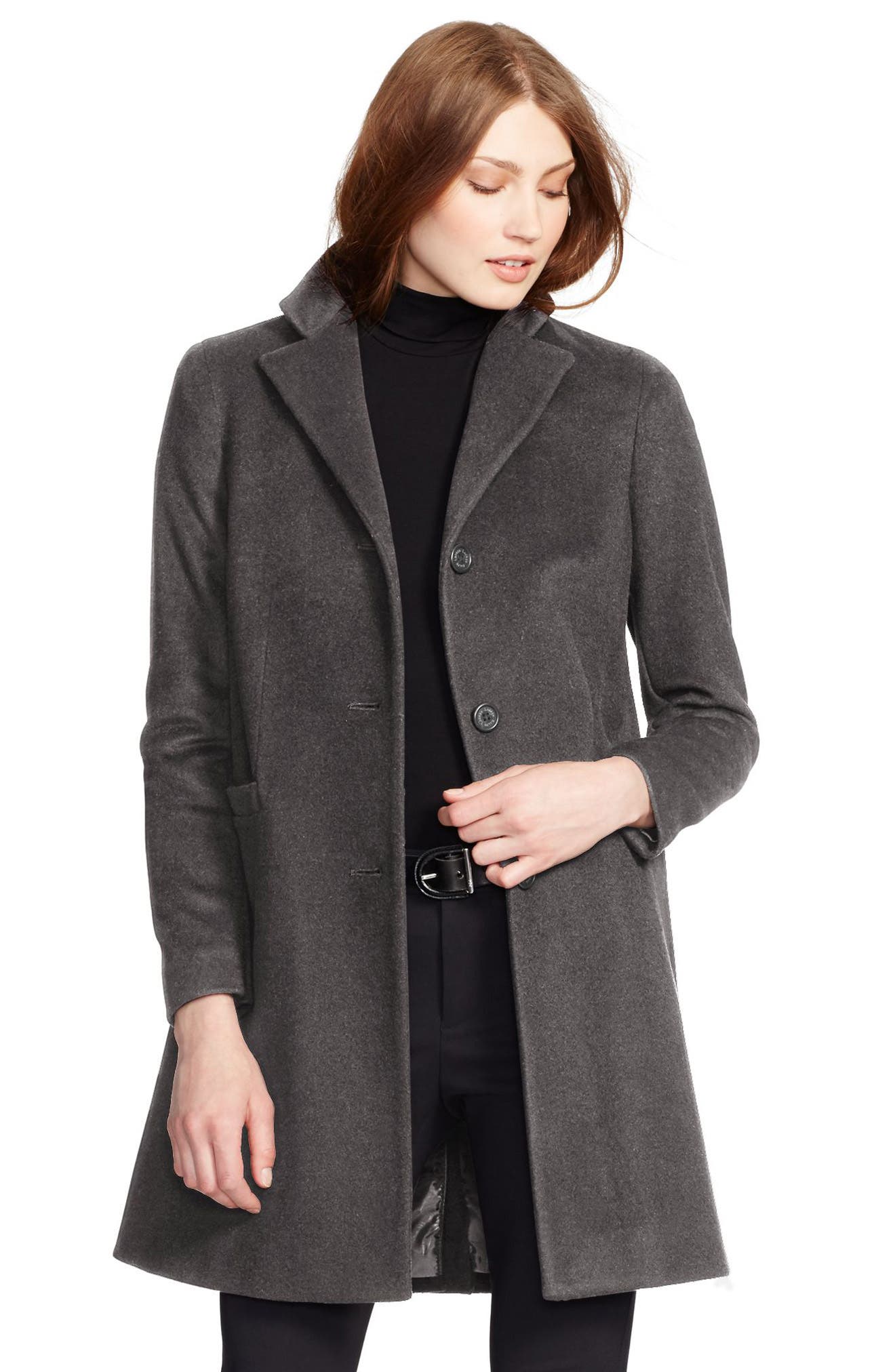 Ralph lauren reefer coat petite Clearance