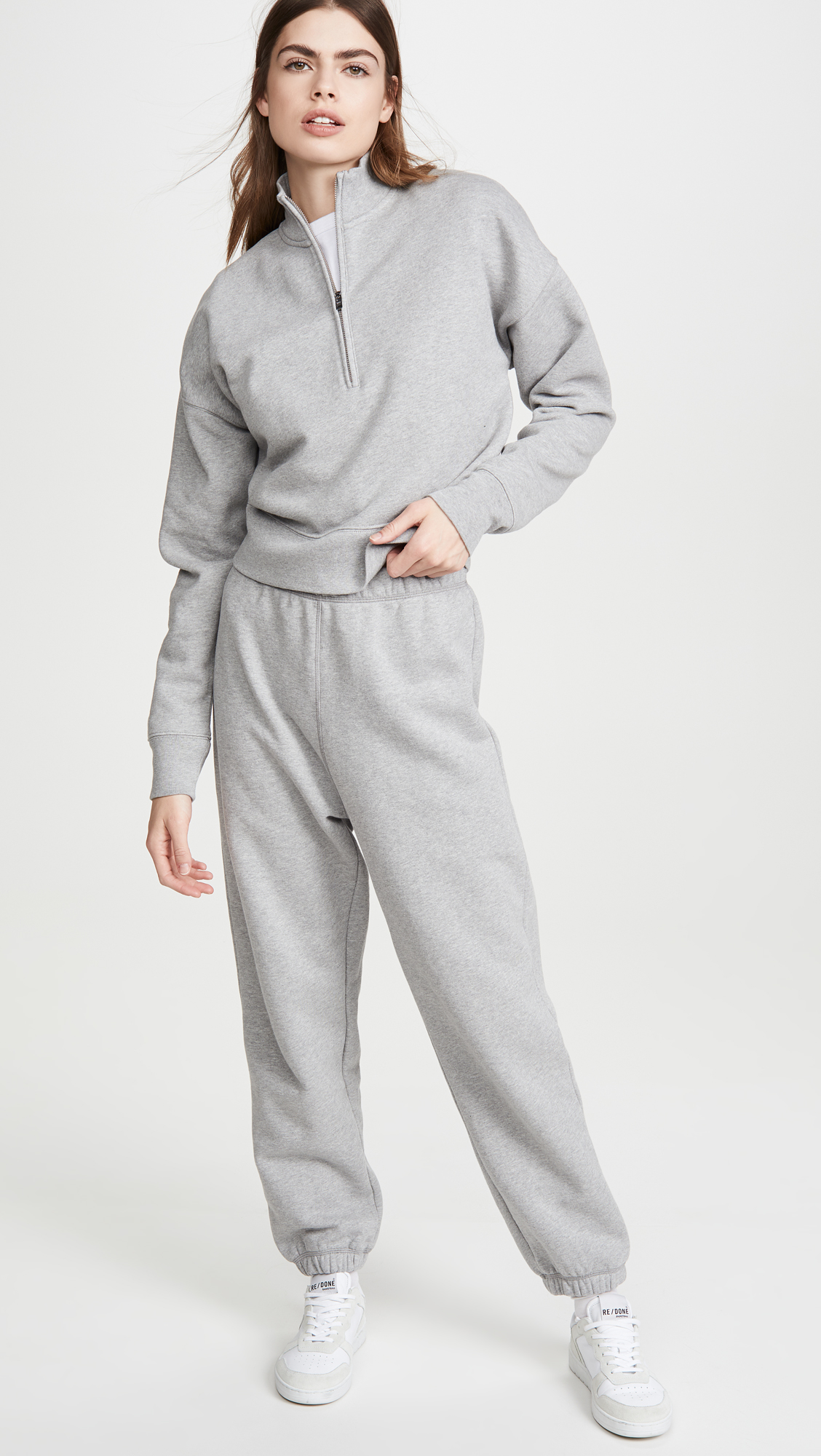 reformation quarter zip