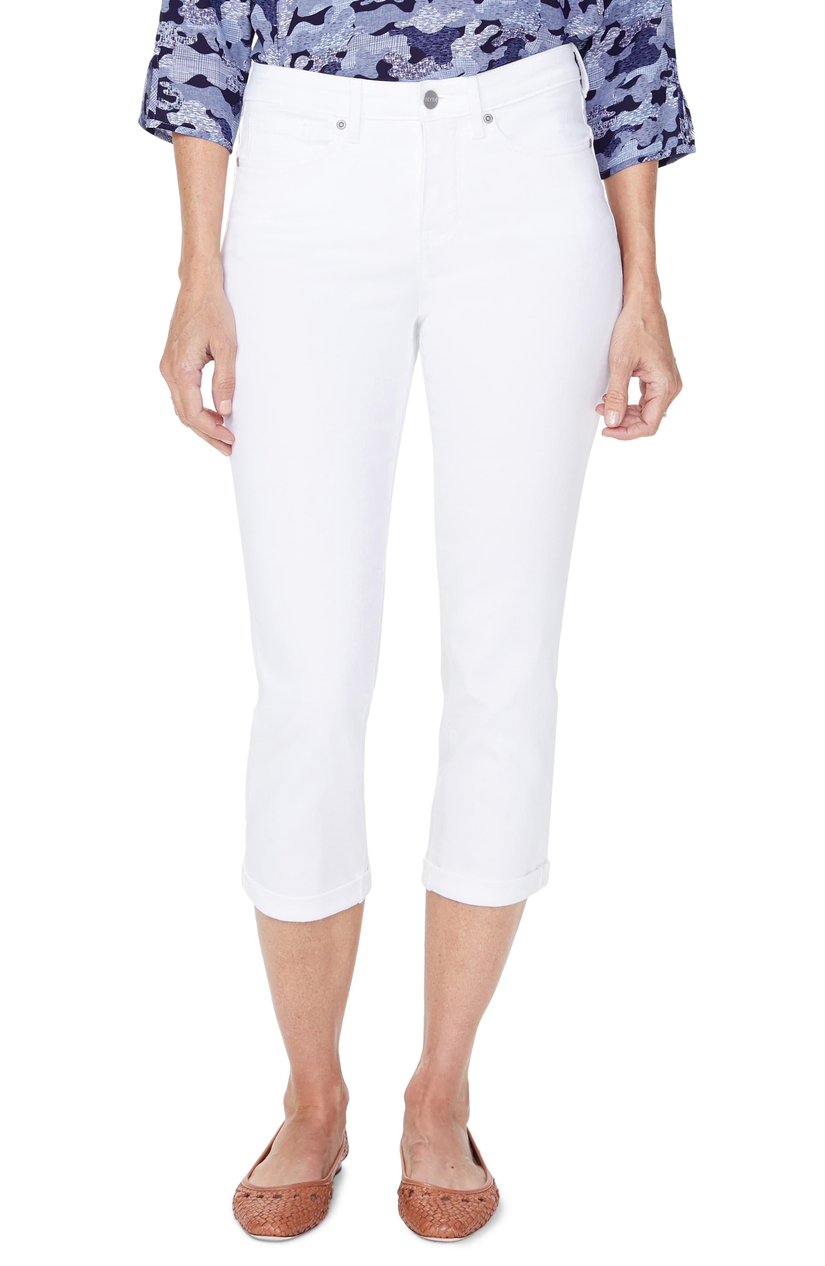 Nydj chloe capri jeans Clearance