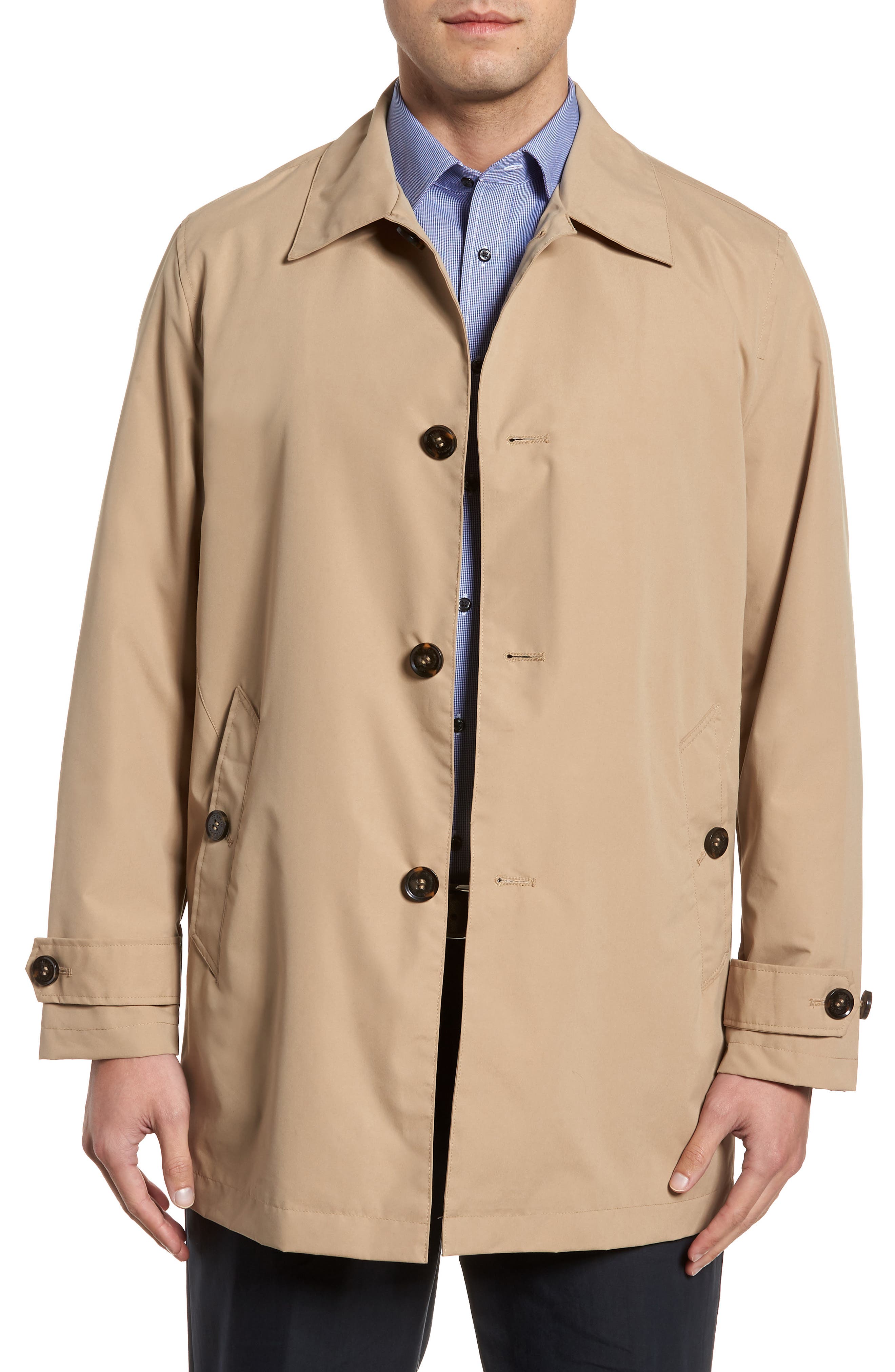 cole haan button front jacket