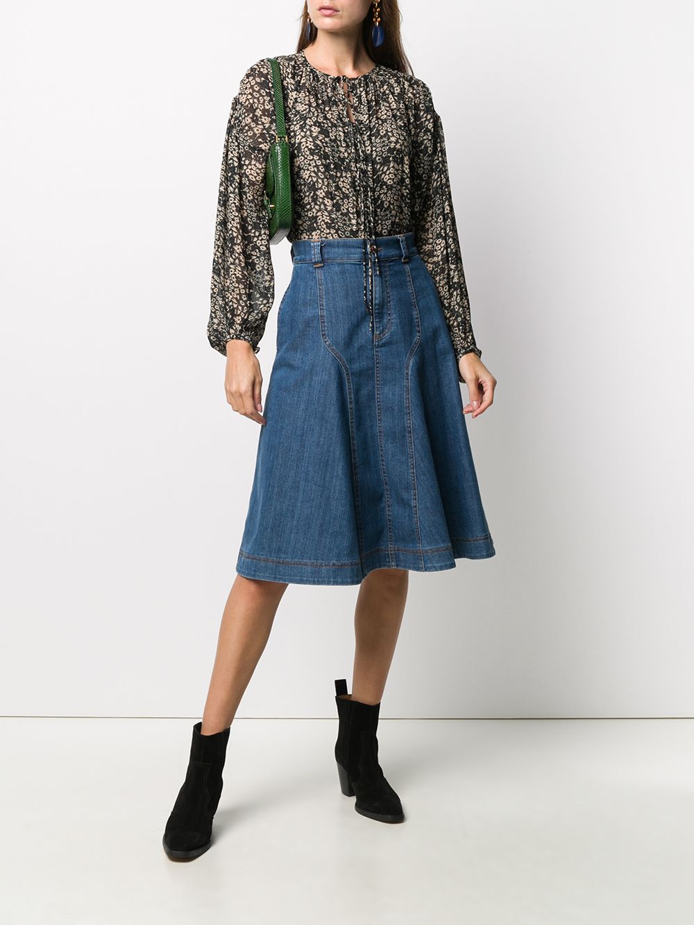 MARANT ETOILE Liliana Floral-Print Blouse