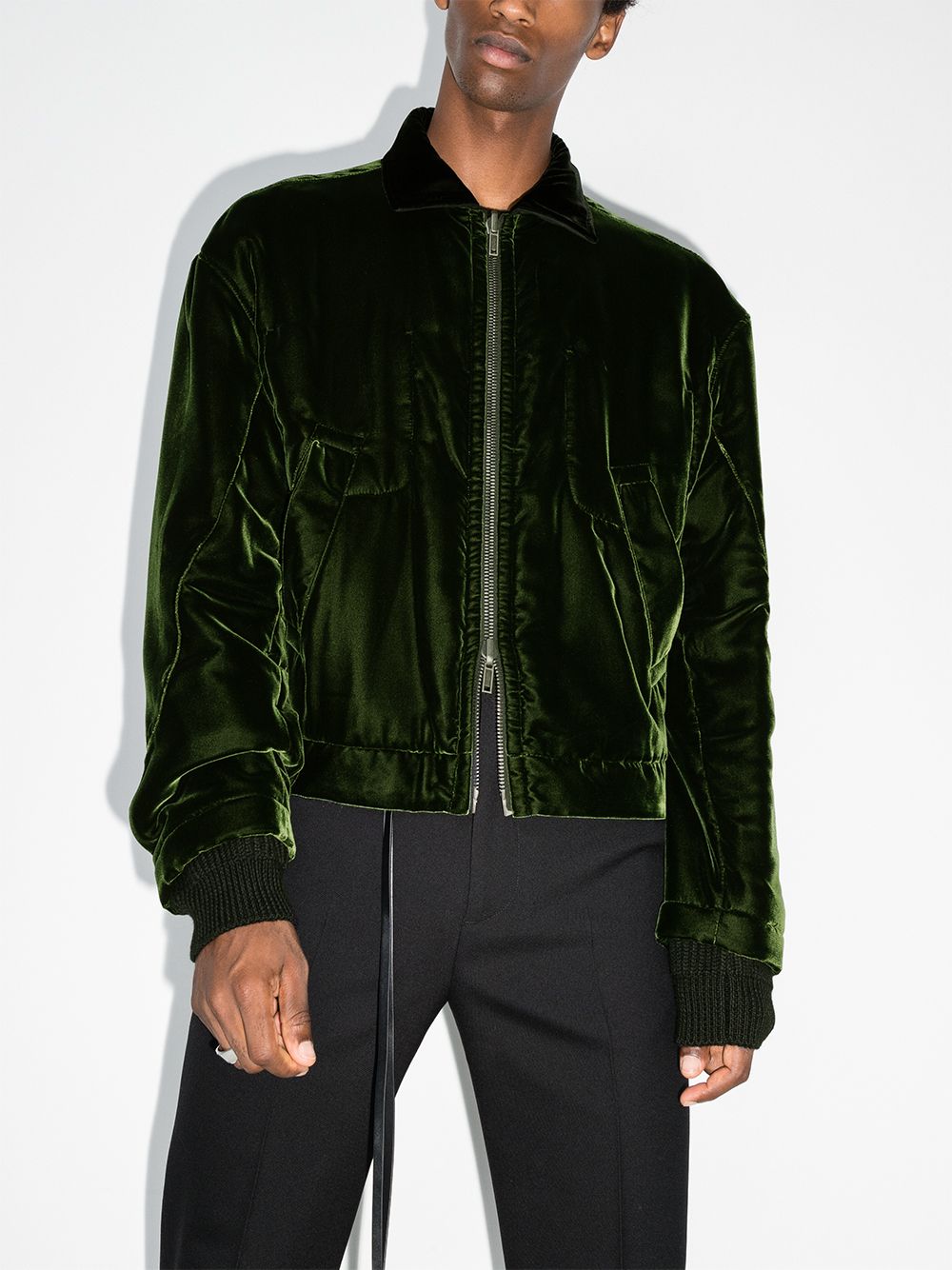 ジャケット・アウター Haider Ackermann velvet jacket One of the most iconic bomber jackets Haider Ackermann has ever