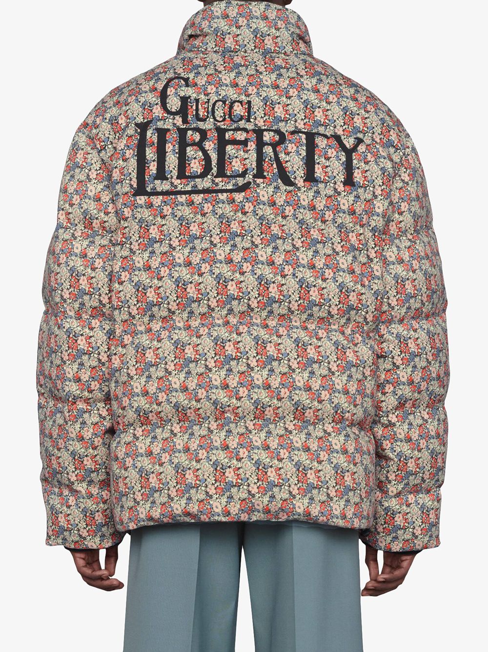 Gucci X Liberty Floral Down Jacket - Pink | Editorialist